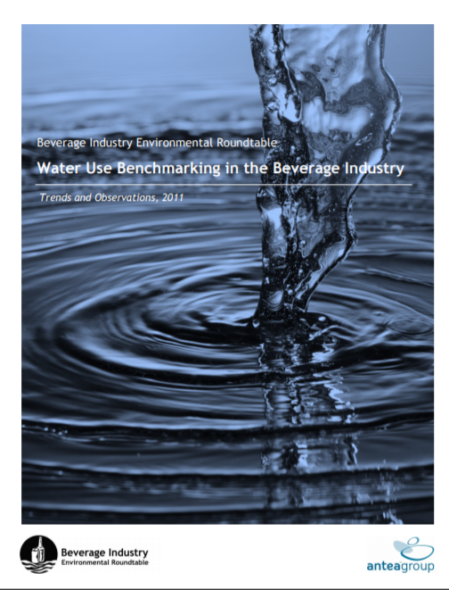 Water Use Benchmarking in the Beverage Industry: 2011 - BIER